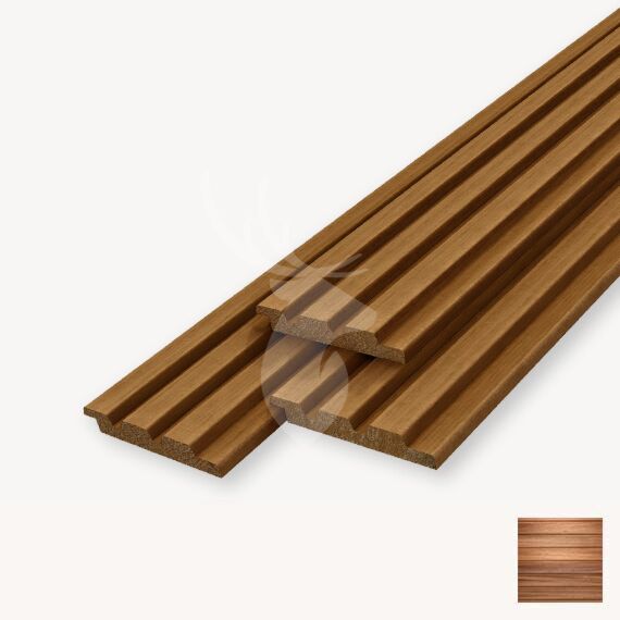 EXTRION thermowood ayous triple | 2,1x14,3 cm | Vandentop Tuinhout