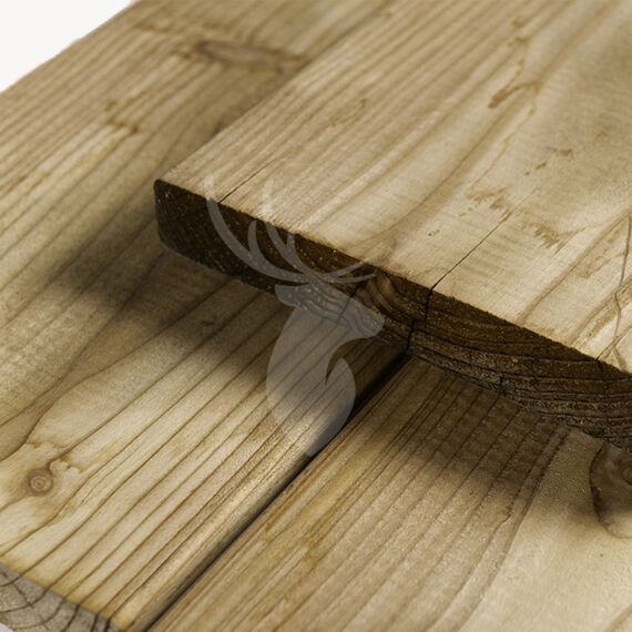 Douglas plank | geschaafd | geïmpregneerd | 2,8x20 cm | Vandentop Tuinhout