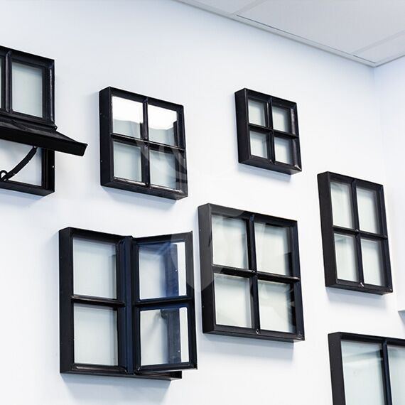 Stalen raam dicht | Vandentop Tuinhout