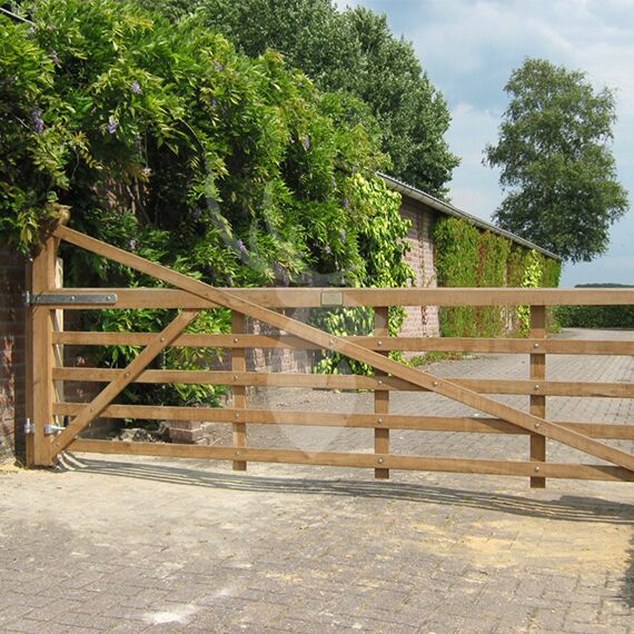 Engelse poort eikenhout | Vandentop Tuinhout