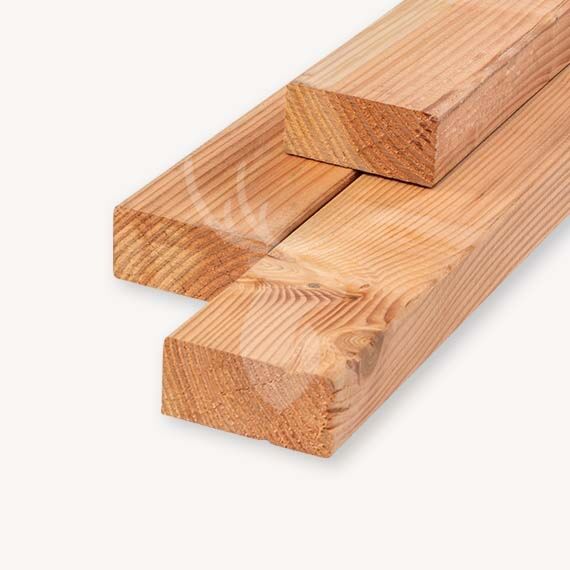 Douglas balk | geschaafd | blank | 4,5x9,5 cm | Vandentop Tuinhout