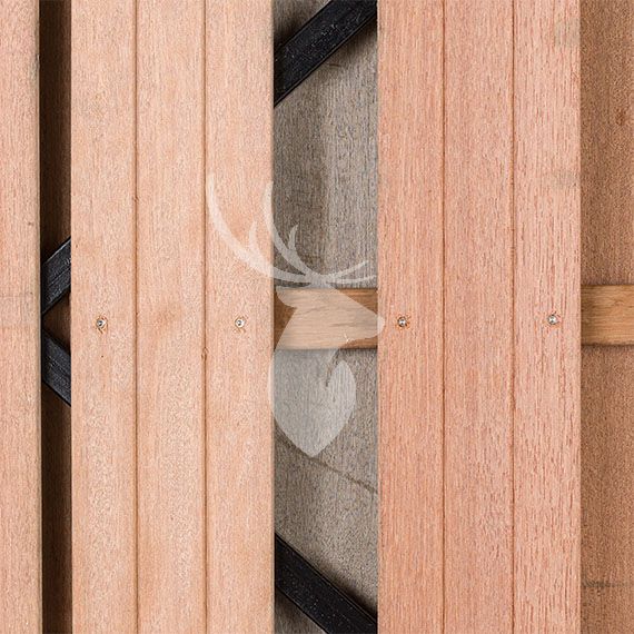 Tuindeur solide hardhout | Vandentop Tuinhout